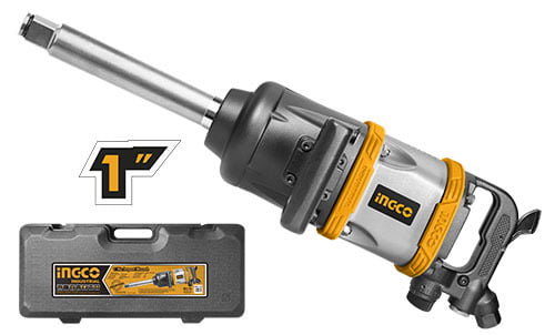 INGCO AIW11222 Air Impact Wrench (1 Inch, 3100Nm) – Heavy Duty ...
