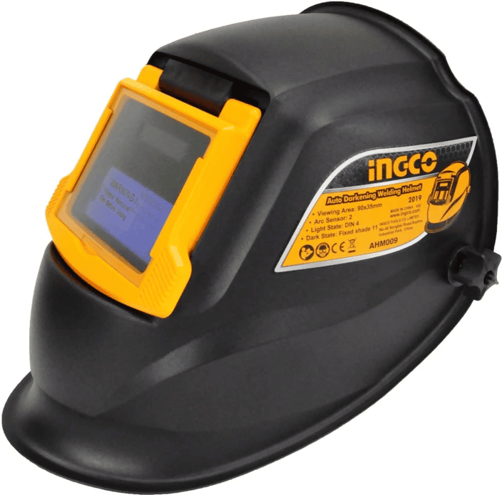 INGCO Auto-Darkening Welding Helmet AHM009 (90×35mm)